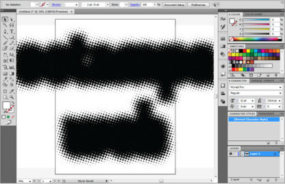 Efeito reticulado no Photoshop (halftone/meio-tom/retícula/pontilhado)